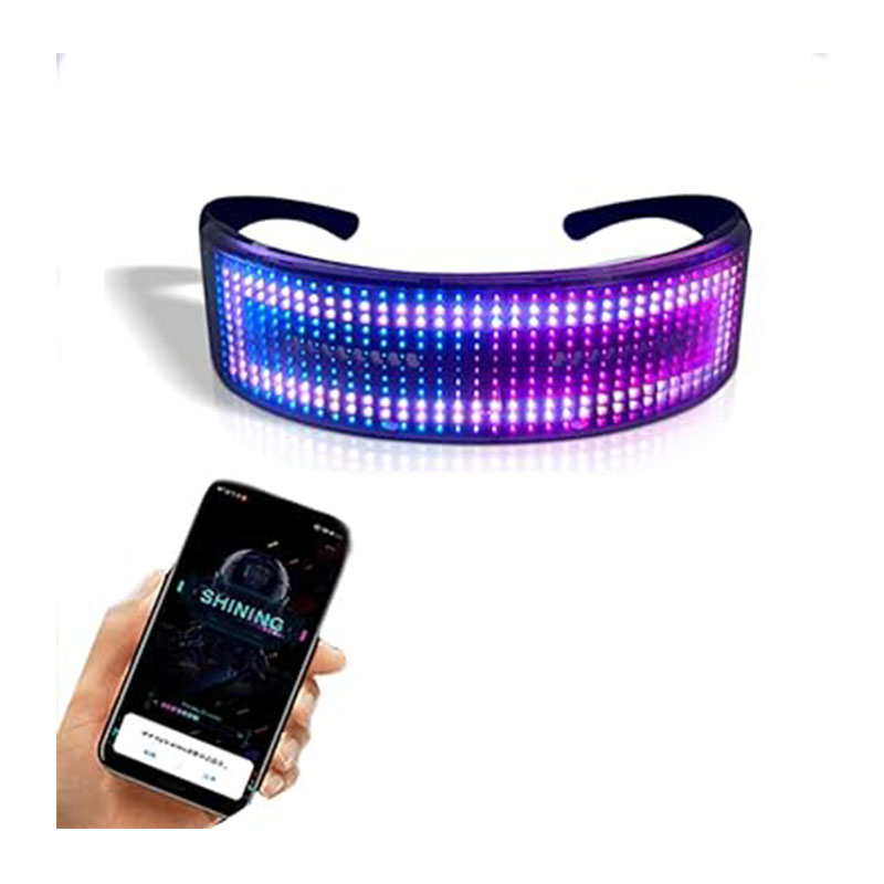 عینک هوشمند با قابلیت اتصال به گوشی مدل LED Party ا LED Party Smart ...