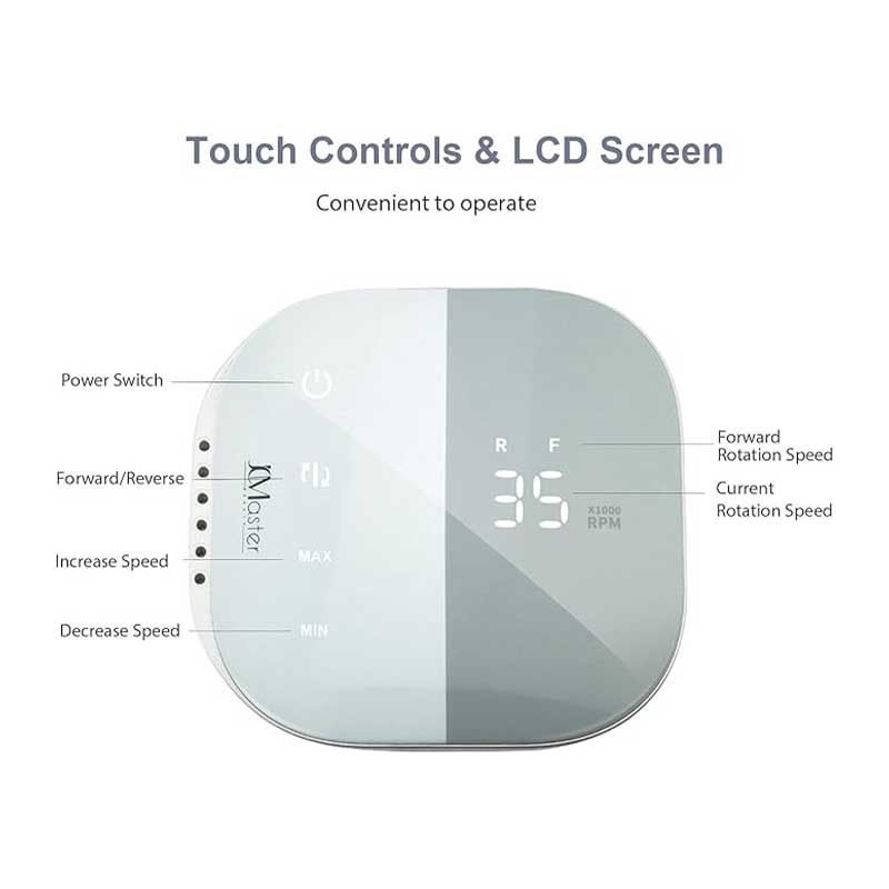 سوهان برقی ناخن مدل JMD-108 برند JCMASTER - فروشگاه وی وان