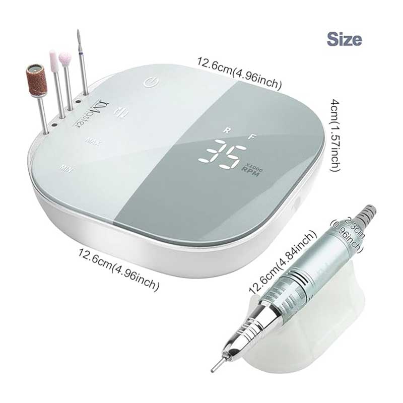 سوهان برقی ناخن مدل JMD-108 برند JCMASTER - فروشگاه وی وان