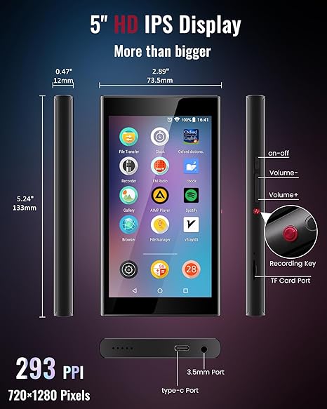 پخش کننده موسیقی MP3 Pecsu مدل G5 - فروشگاه وی وان